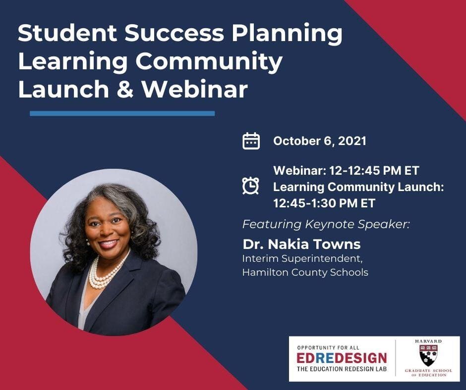 Student Success Planning Learning Community Launch & Webinar on ...